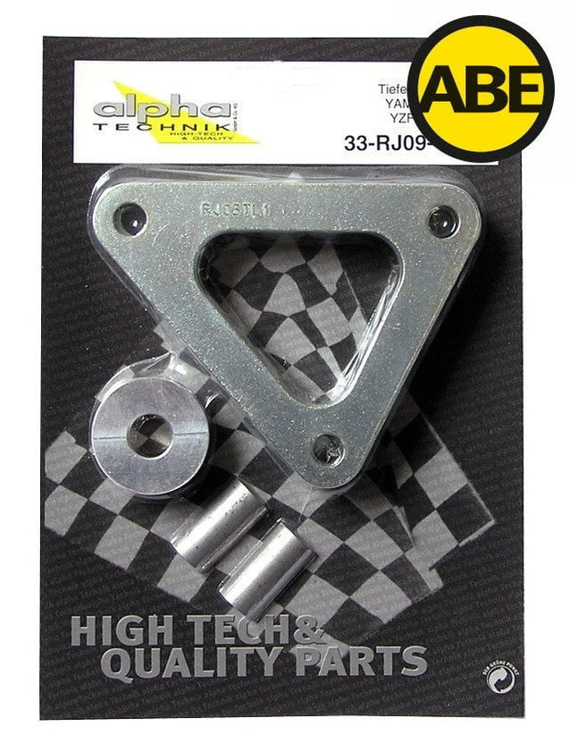 Kit de Rabaissement Yamaha YZF600R6, RJ09 (de 2004 à ) ALPHA TECHNIK ...